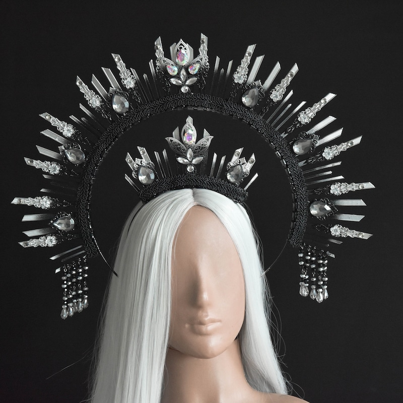 Rhinestone Headdress - Etsy