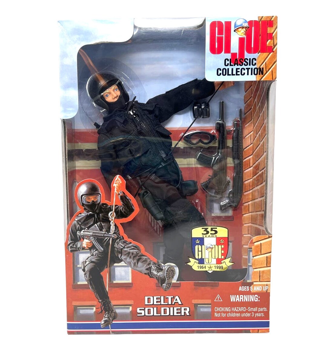 GI Joe Delta Soldier Classic Collection Hasbro 1999 New in Box 12 ...