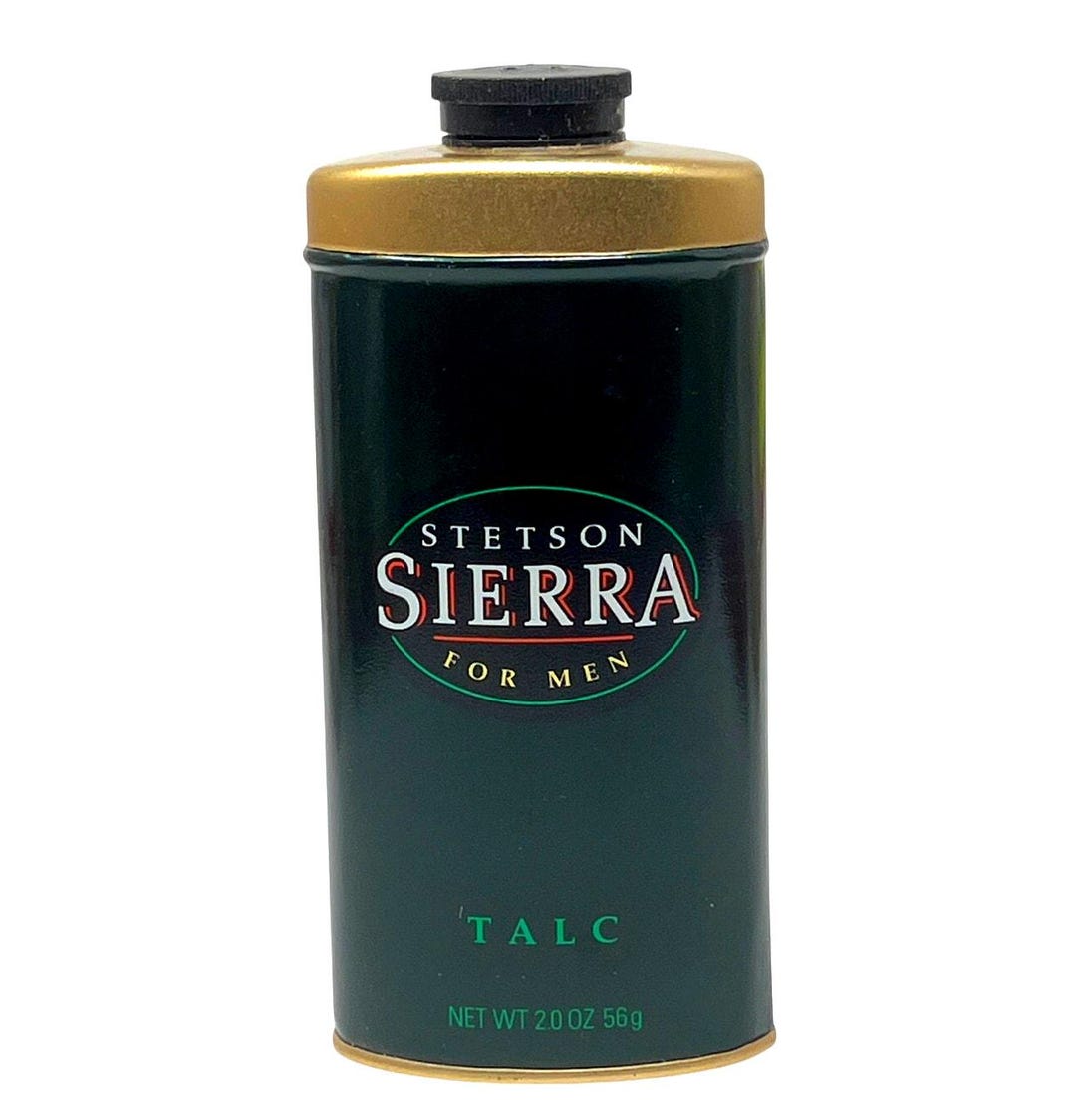 Stetson SIERRA for Men TALC 2.0oz / 56g by Coty Vintage Rare HTF - Etsy