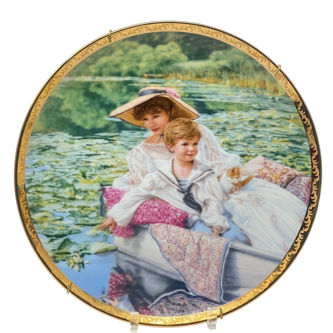 The Reco Collection 1990 Mother's Day Plate reflection of Love by ...