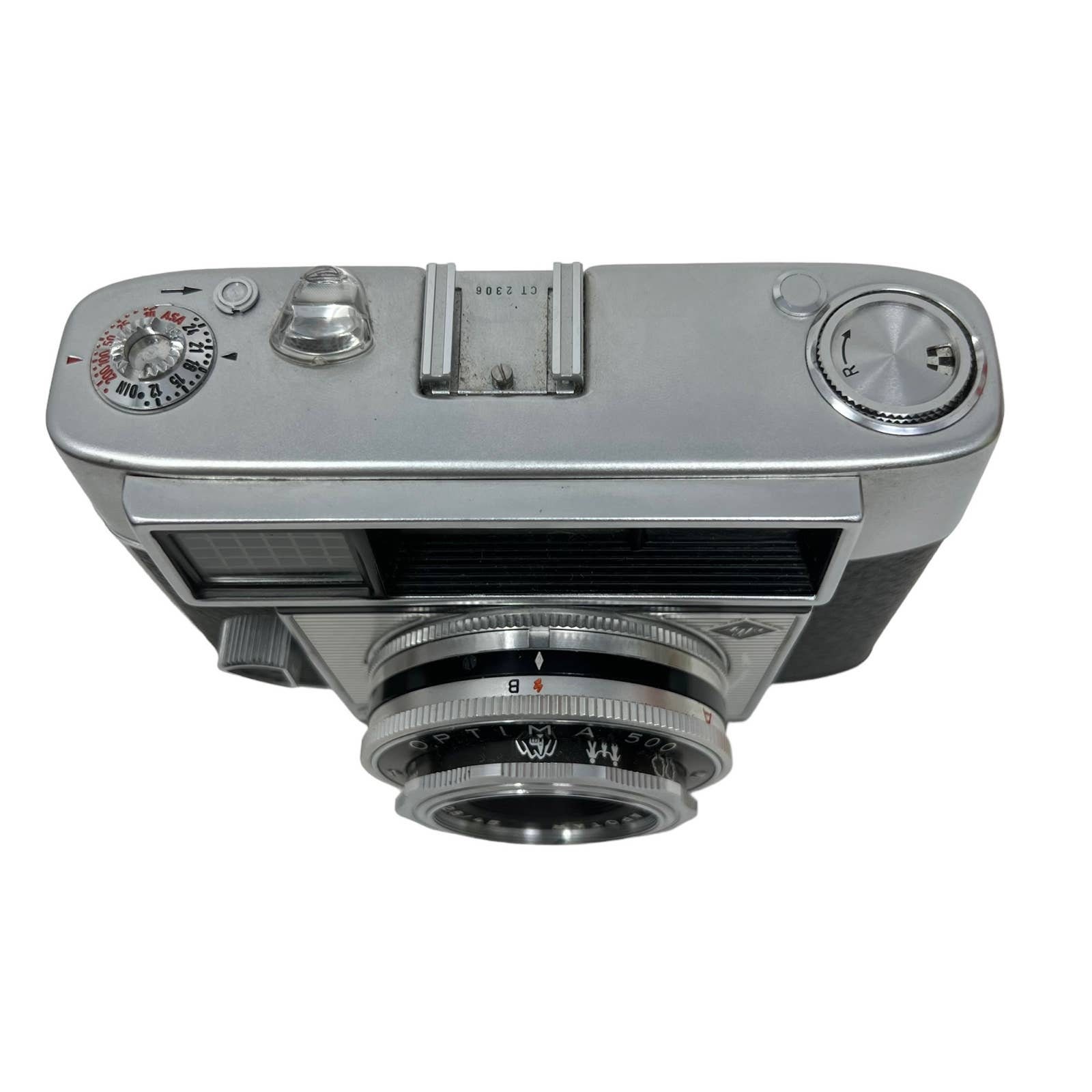 Vintage Agfa Optima 500 35mm Film Camera With Case & Tully Flash SEE ...