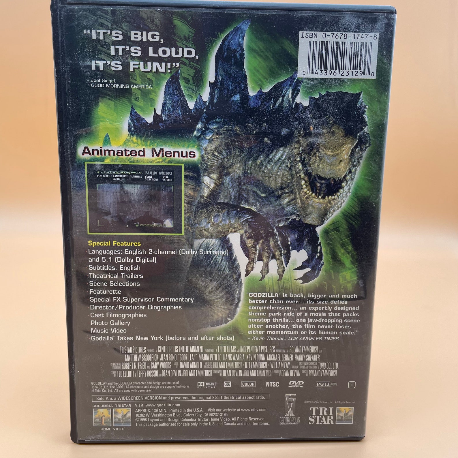 Godzilla deluxe Widescreen Presentation - Etsy