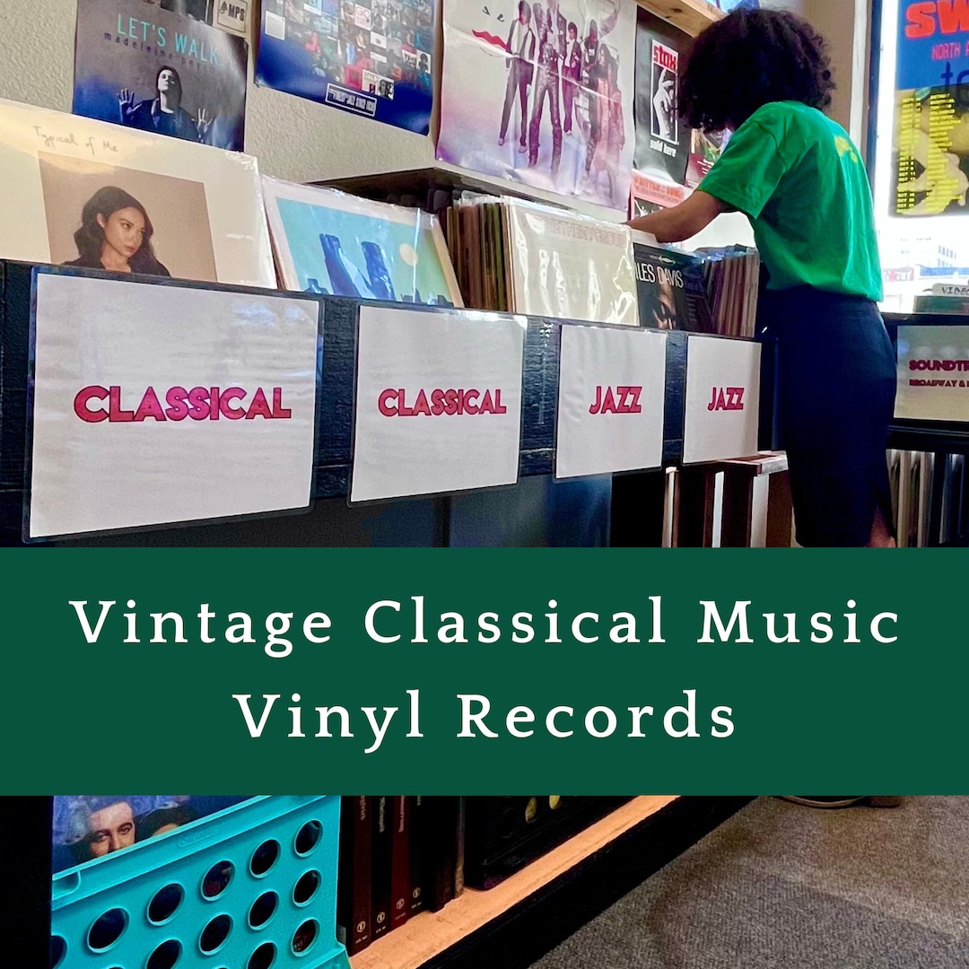 Vintage Classical Music Vinyl Records: Chamber Music, Opera, Baroque ...