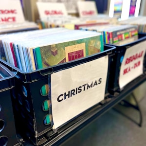 Vintage 12" Christmas Vinyl Records With Sleeves - Random Selection - Etsy