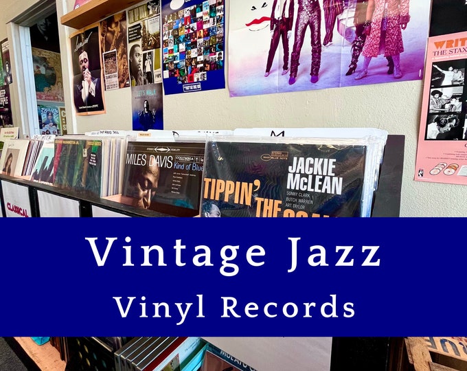 Vintage Jazz Vinyl Records: Swing, Bop, Dixieland, Fusion, Smooth Jazz ...