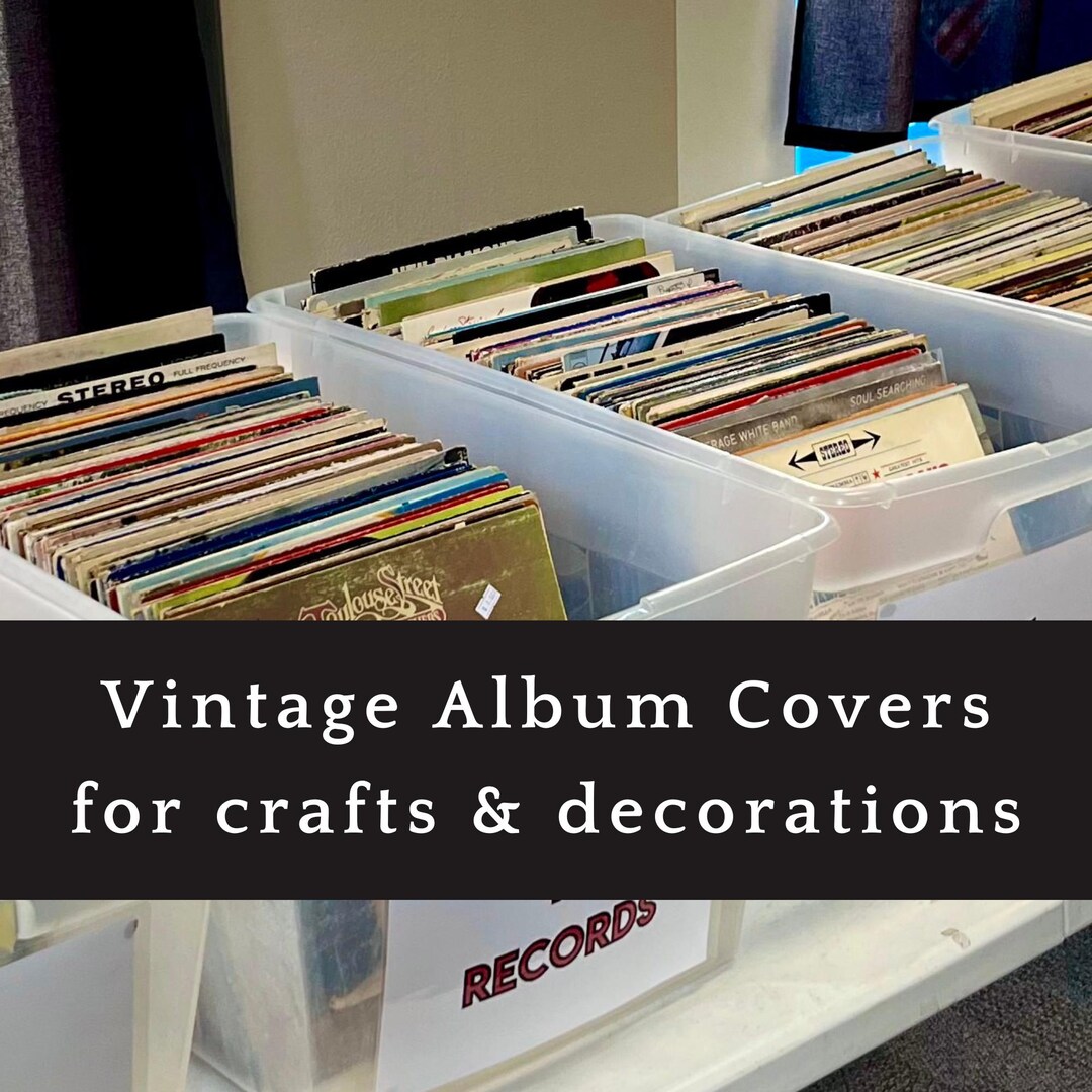 Vintage Record Album Covers (sleeves Only, No Vinyl Included) | for ...