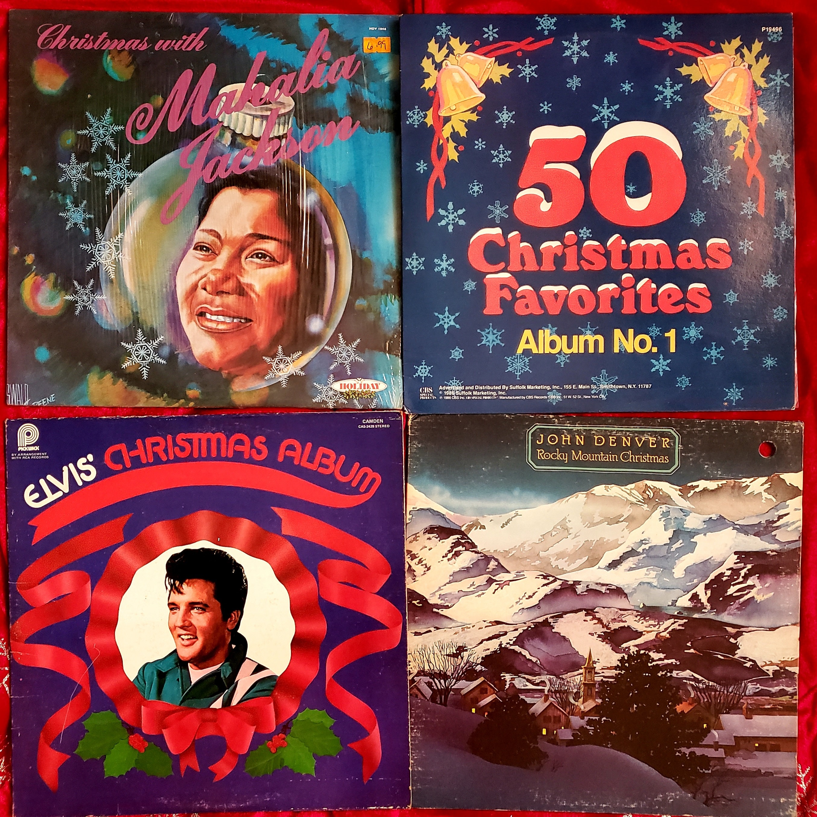 Christmas Album Covers