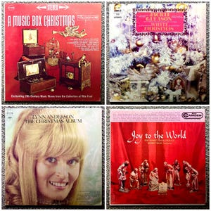Vintage 12" Christmas Vinyl Records With Sleeves - Random Selection - Etsy