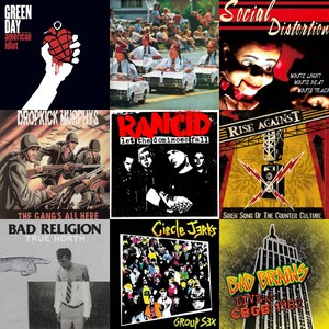 Punk Rock Vinyl Records Discovery Box: Mystery Collection - Etsy