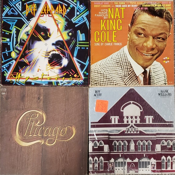 Old Vinyl Record Cover