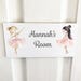 Ballerina Door Sign, Ballerina Plaque, Kids Plaque, Kids Sign ...