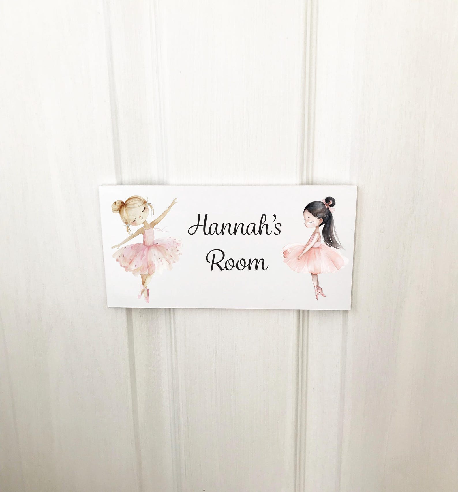 Ballerina Door Sign, Ballerina Plaque, Kids Plaque, Kids Sign ...