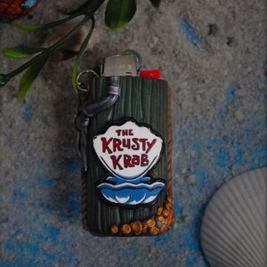 Spongebob Squarepants Lighter Keychain Sleeve - Etsy