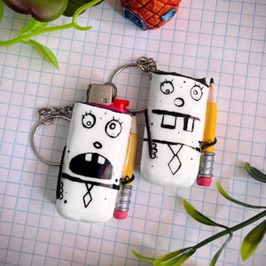 Spongebob Squarepants Lighter Keychain Sleeve - Etsy