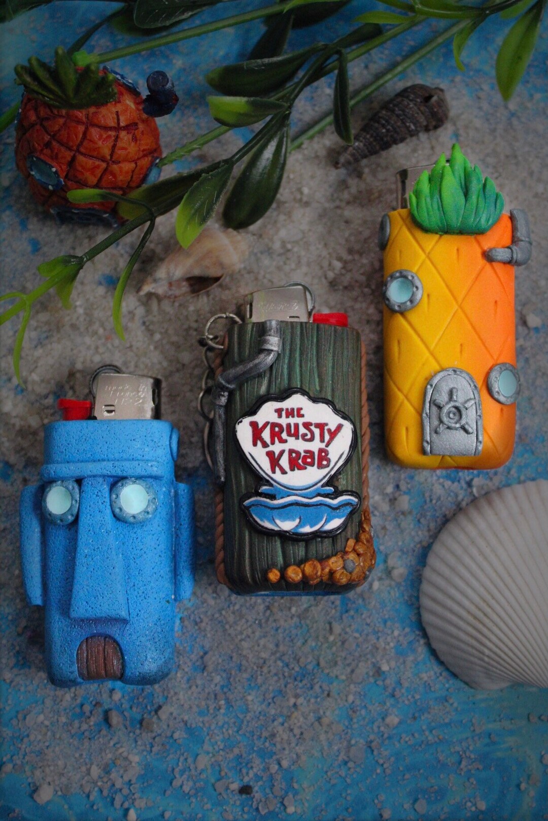 Spongebob Squarepants Lighter Keychain Sleeve - Etsy