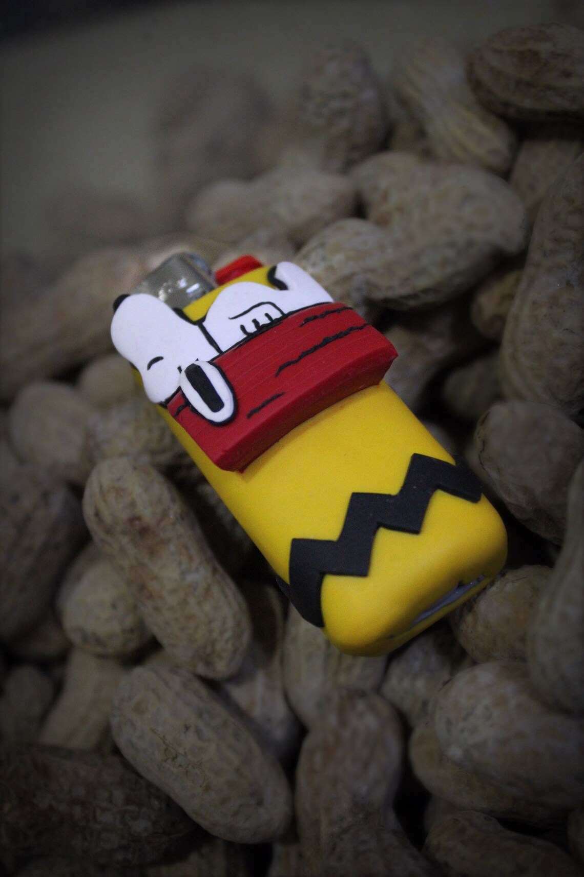 Charlie Brown Snoopy Peanuts Lighter Keychain Sleeve Cover - Etsy