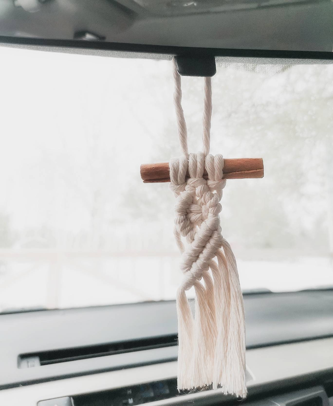 Macrame Essential Oil Diffuser Macrame for Car Macrame - Etsy Canada