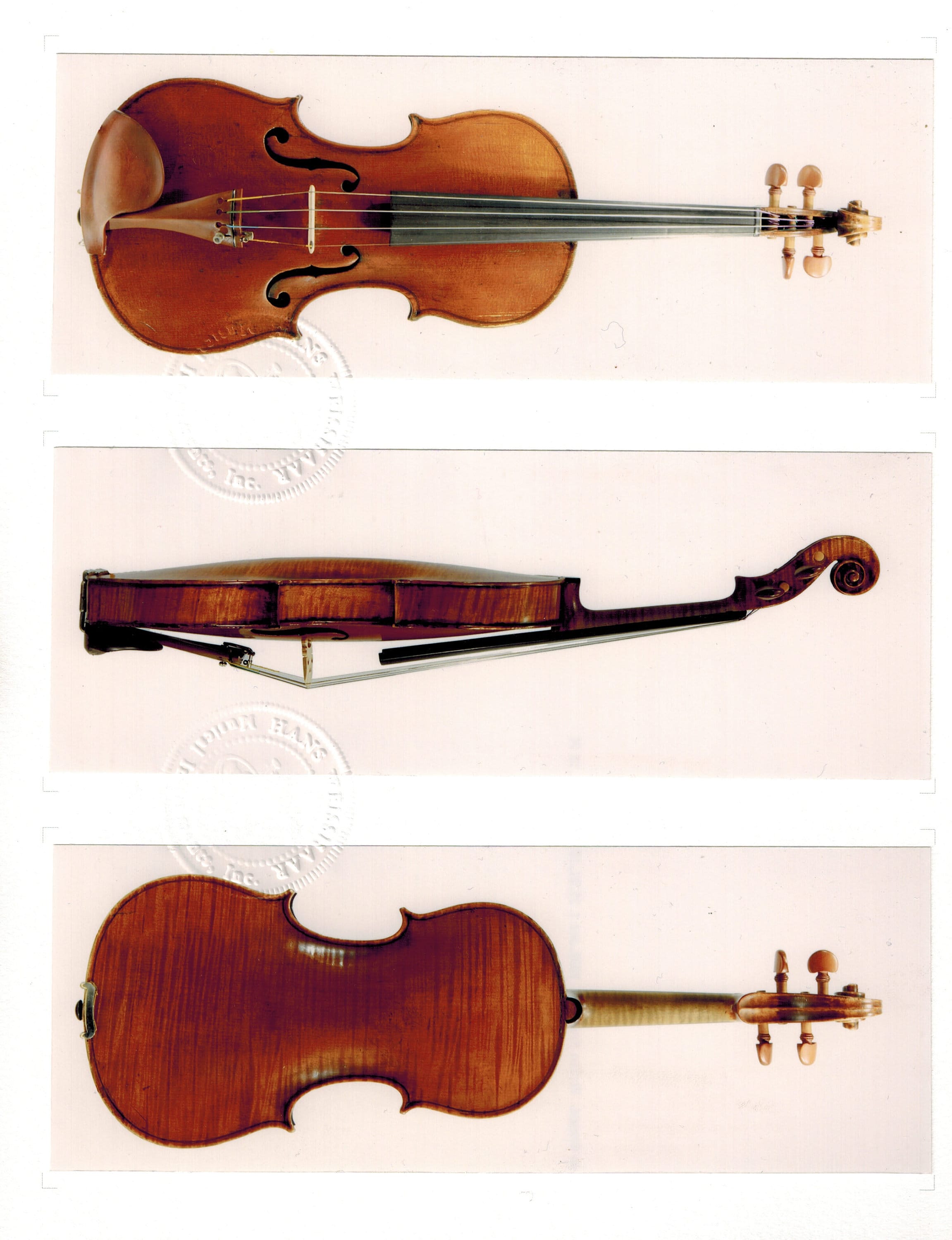 Fine Antique Certified Violin 1790 - Etsy