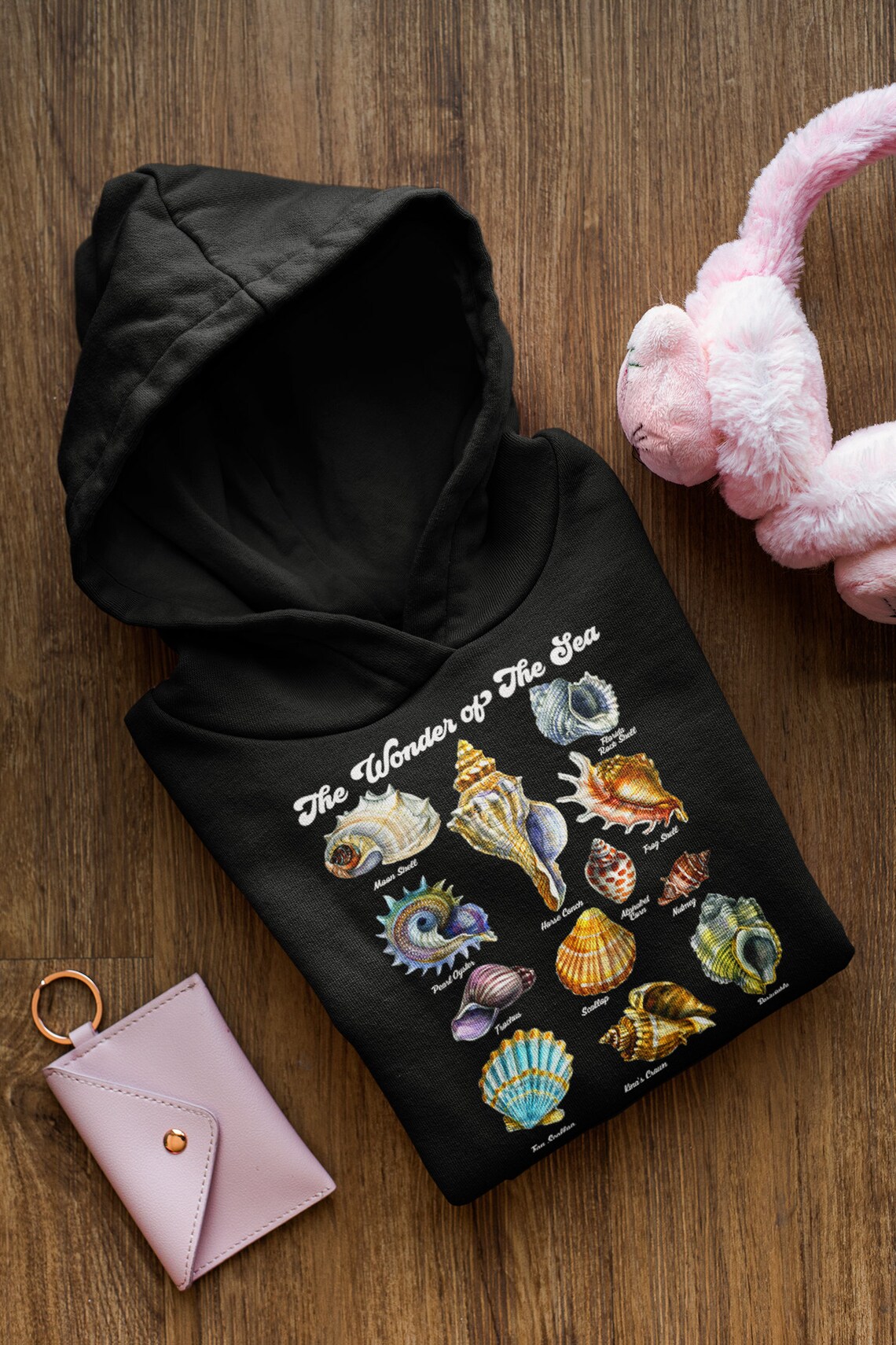 Beach Sweatshirt Cozy Ocean Sweater Cute Seashell Shirt - Etsy