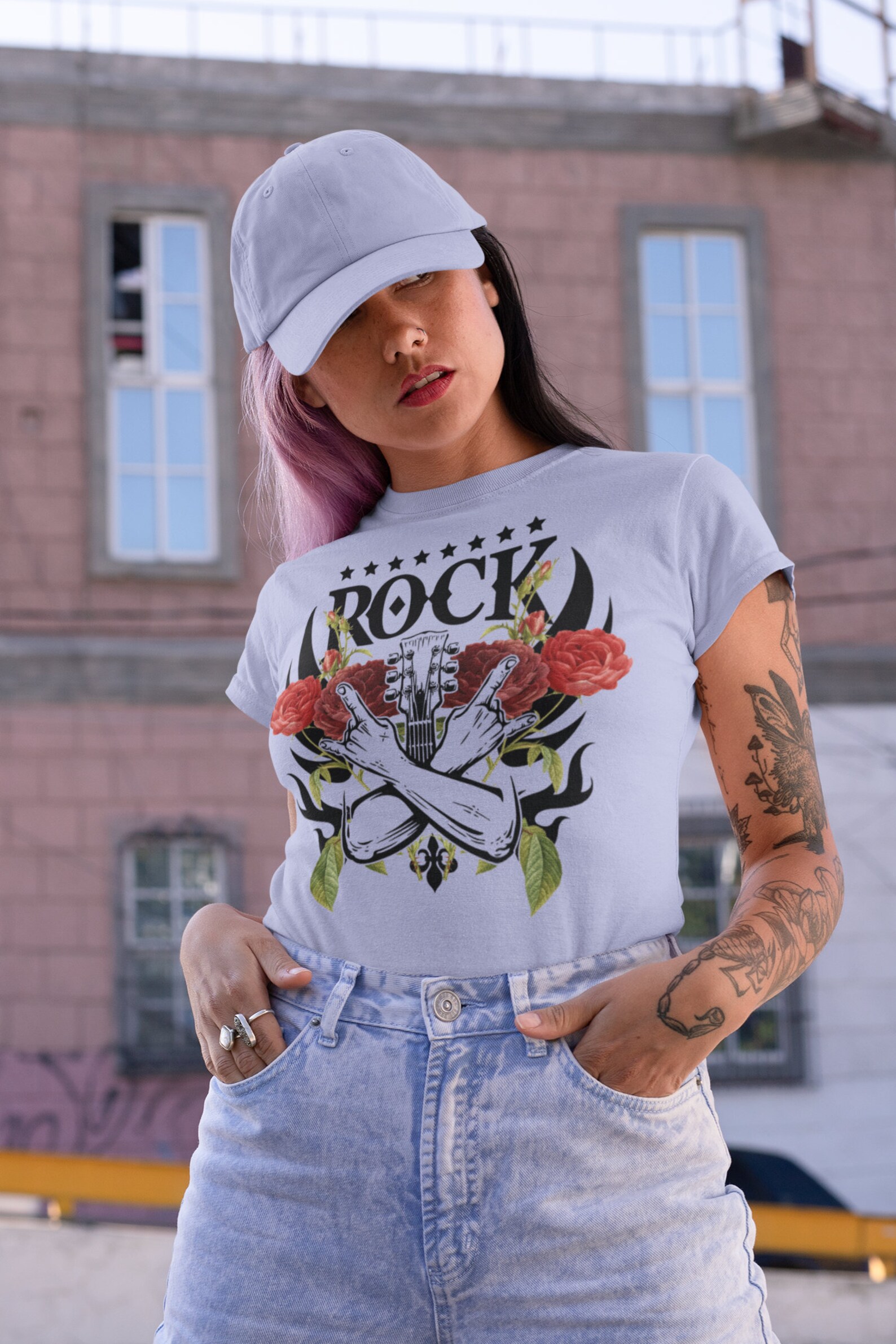 Rock Graphic Tee Rock N Roll Shirt Rock and Roll Tees - Etsy