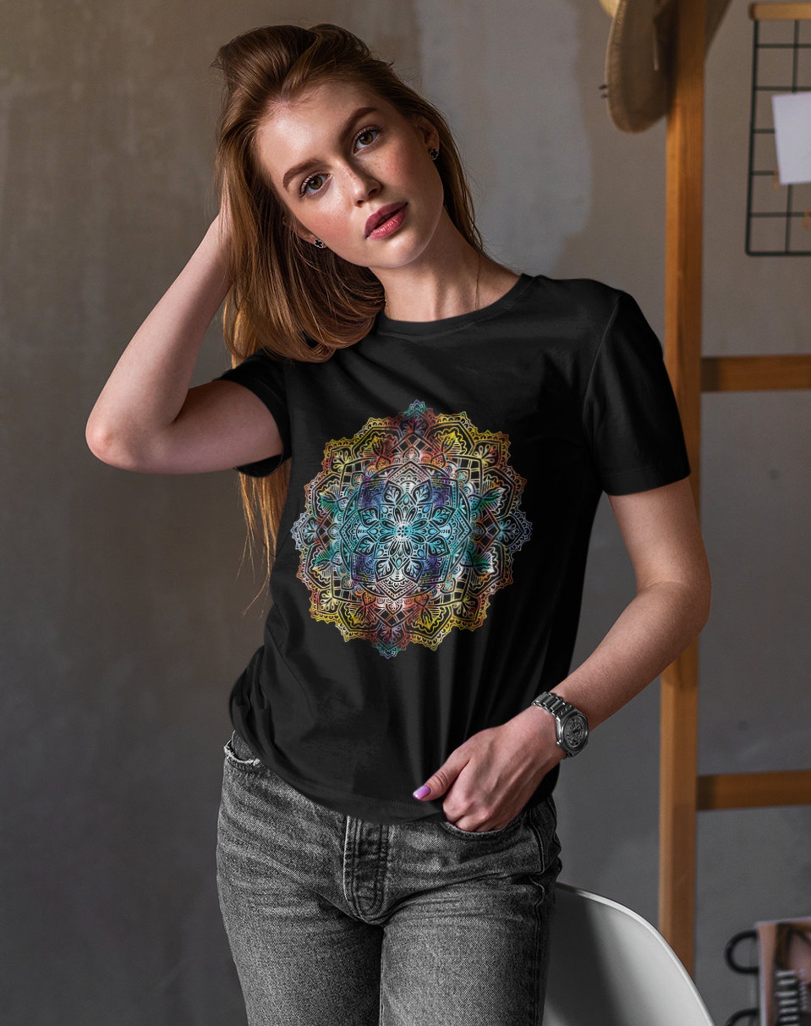 Mandala Shirt Zen Shirt Namaste T Shirt Spiritual Tshirt - Etsy
