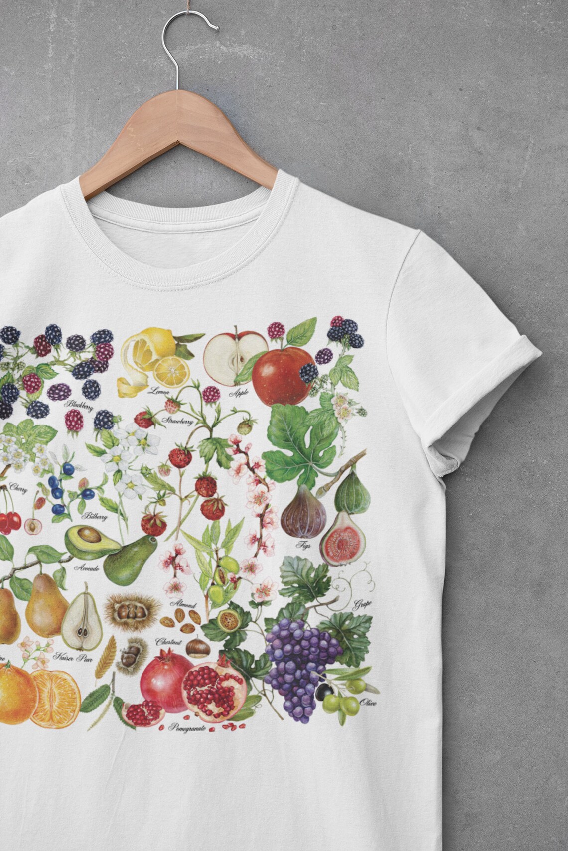 Fruits Graphic Tee Cottagecore Shirt Cottage Core Shirts - Etsy