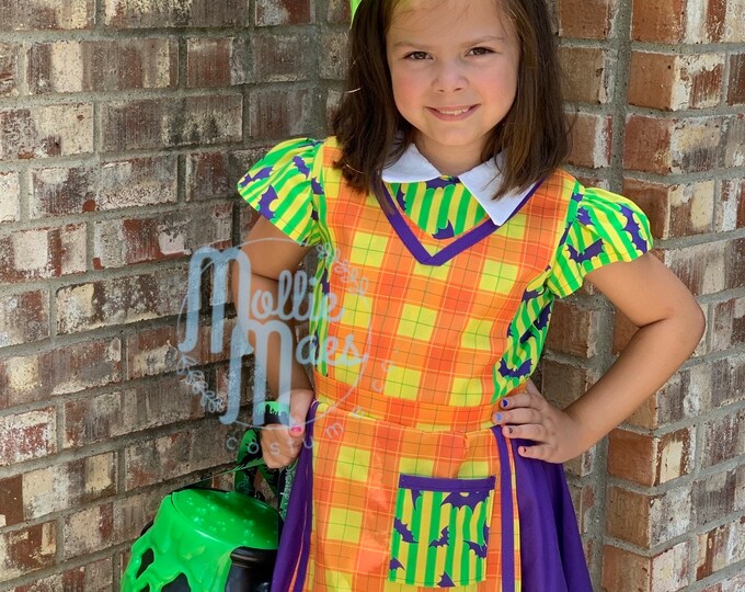 Spoopy MNSSHP Cast Member Inspired Girls Dress - Etsy