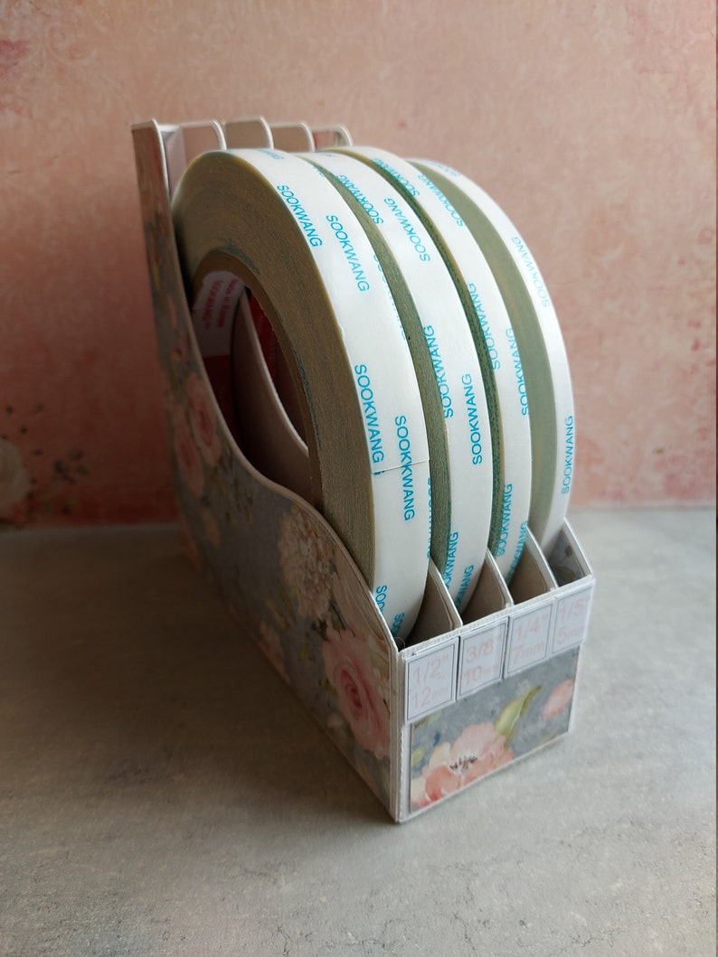 Doublesided Tape Roll Box Digital Cut File - Etsy
