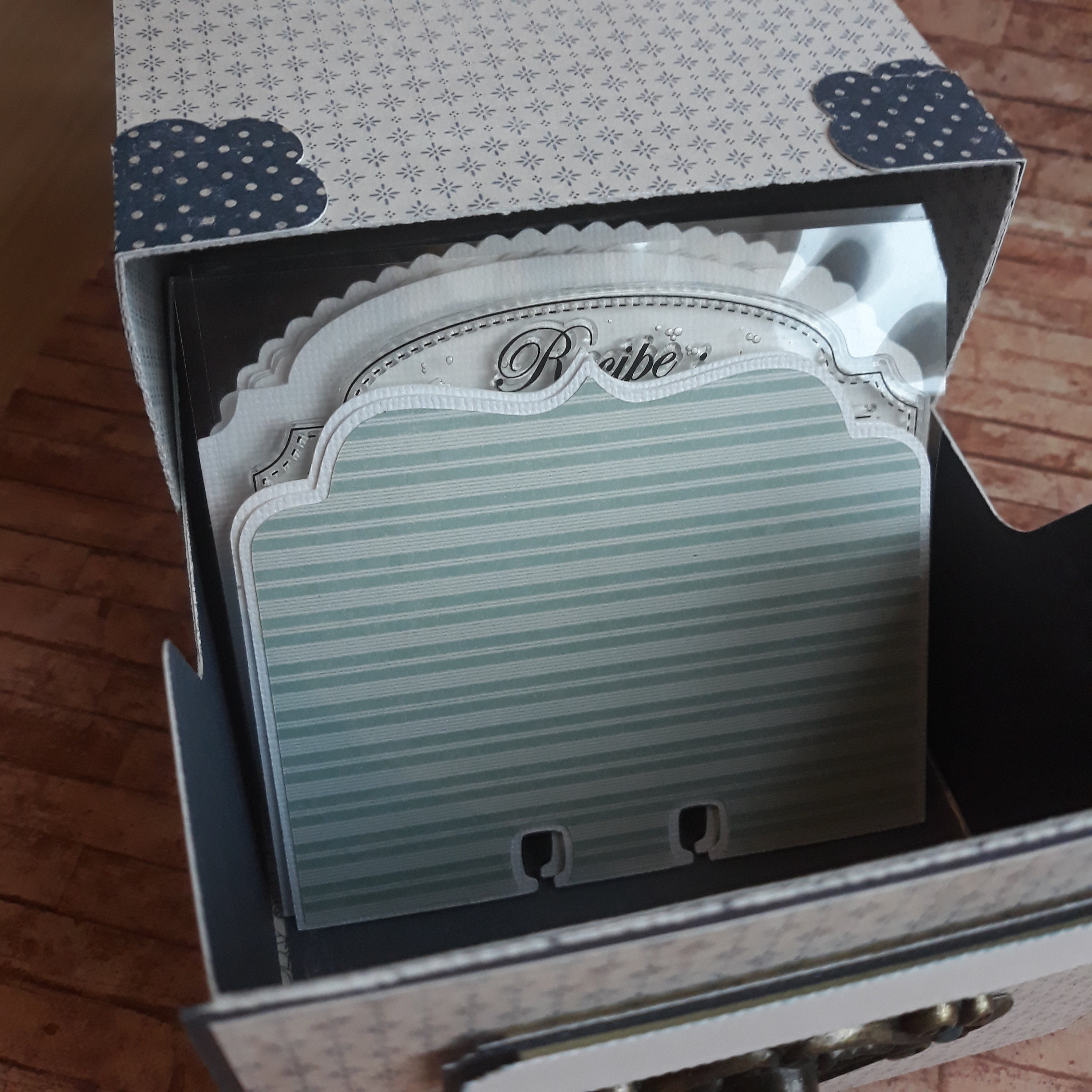 Memorydex and Address Cards Storage Drawer Box - Etsy
