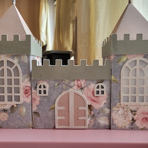 3D Castle Gift Boxes ( Digital Cut File, NO PDF Included ! ) - Etsy
