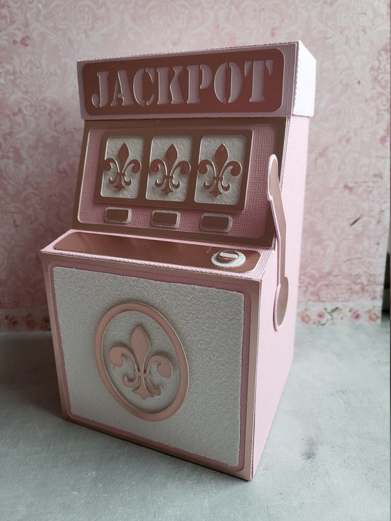 3D Slotmachine Gift Box Digital Cut File | Etsy