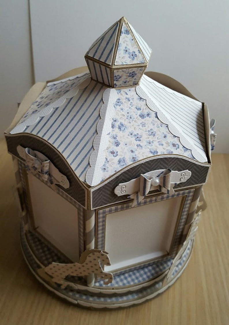 Picture Carousel Gift Box ( Digital Cut File ) - Etsy