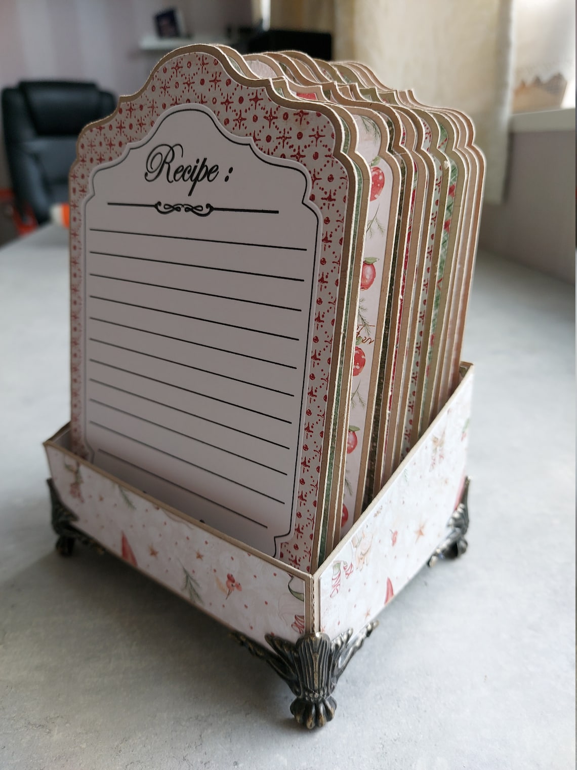 3d Recipe Card Stand ( Digital Cut File !! ) - Etsy