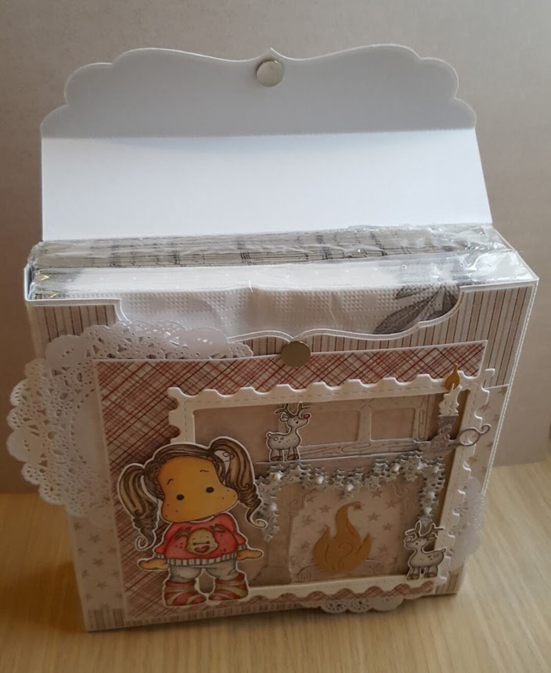 Paper Napkin Gift Box - Etsy