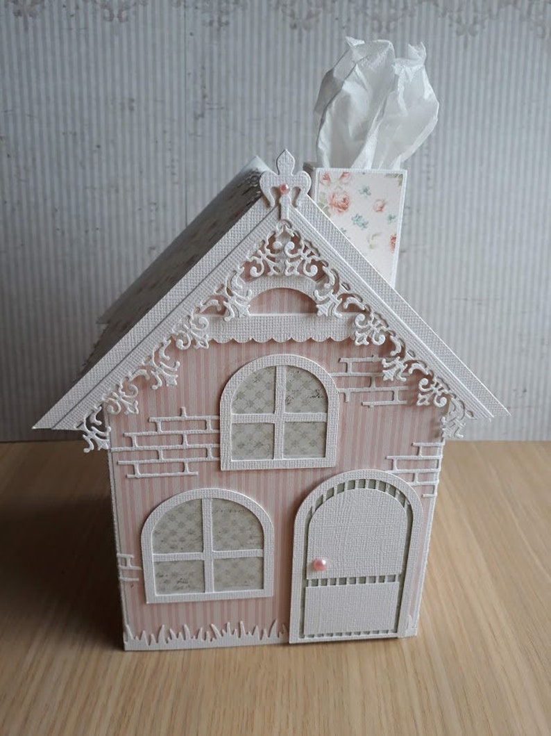 Tissue Box Cover House DIGITAL CUT FILE - Etsy