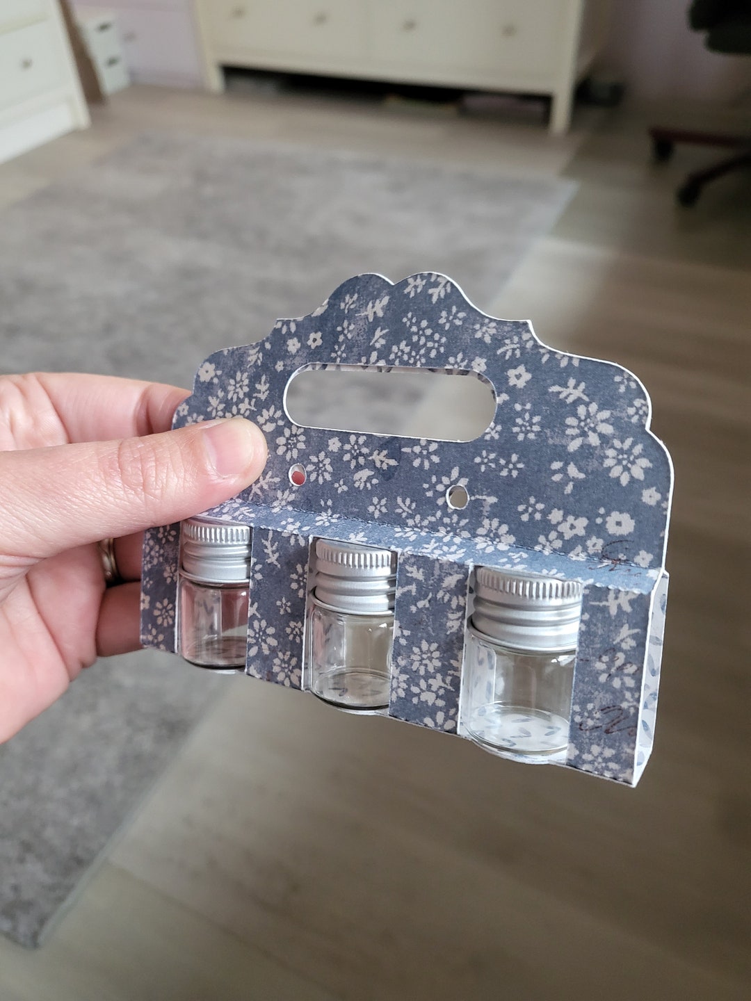 Small Triple Vial Packaging ( Digital Cut File, No PDF ! ) - Etsy