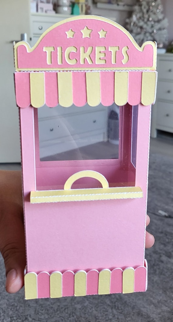 3D Tickets Booth Digital Cut File No PDF - Etsy