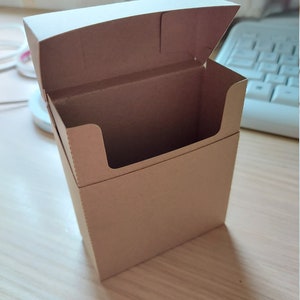 Wooden Flip Top Box Etsy
