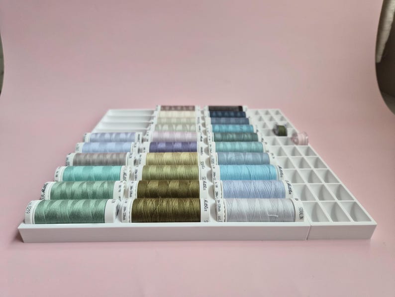 Thread Spools and Bobbin Storage, Drawer Edition READ DESCRIPTIONBOX ...