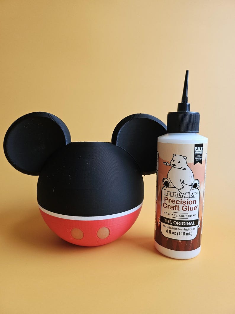 Steamboat Willie Glue Bottle Holder ( 3D Print File !! ) READ ...