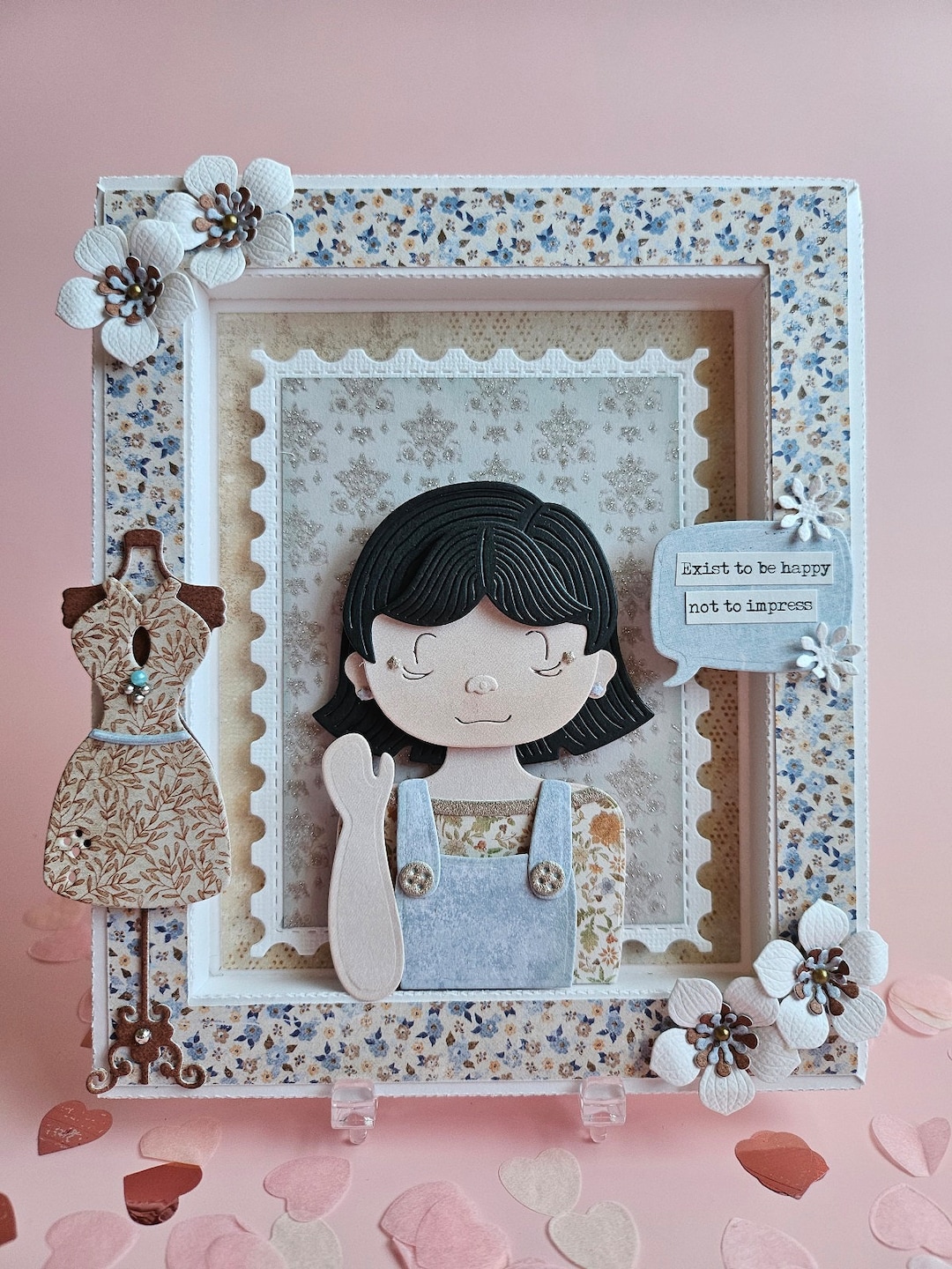 Cute Girl jessica Cutting Die Set. - Etsy