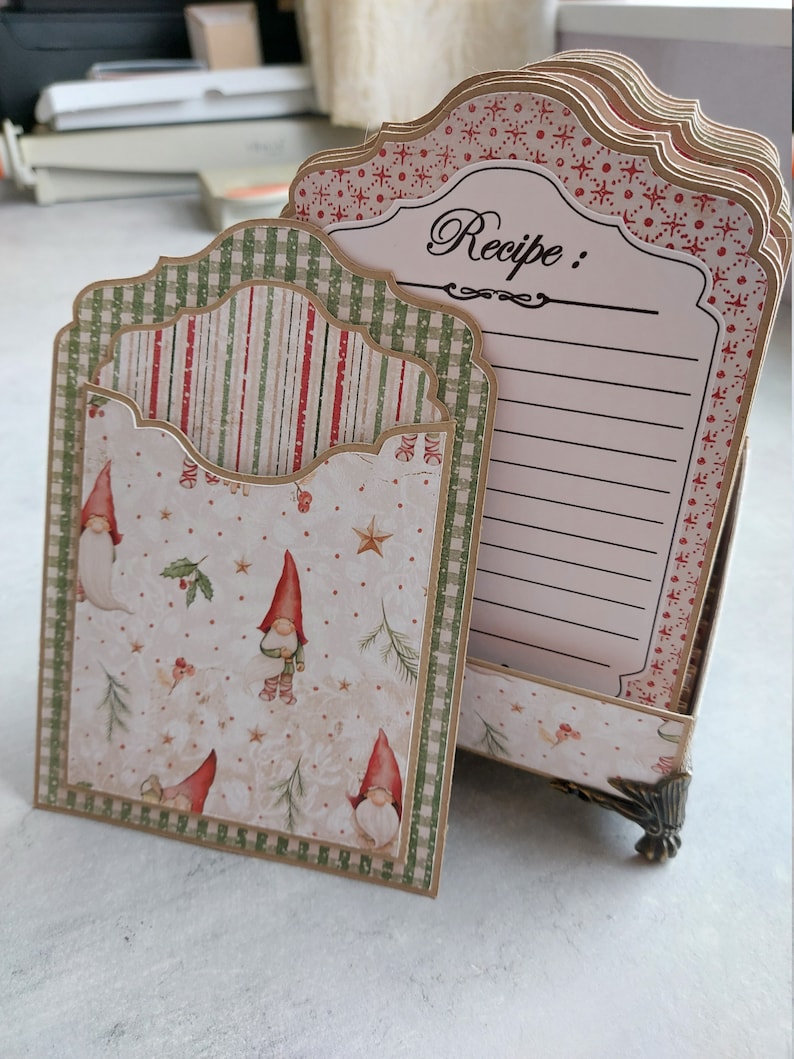 3d Recipe Card Stand ( Digital Cut File !! ) - Etsy