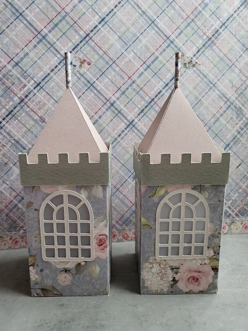3D Castle Gift Boxes ( Digital Cut File, NO PDF Included ! ) - Etsy