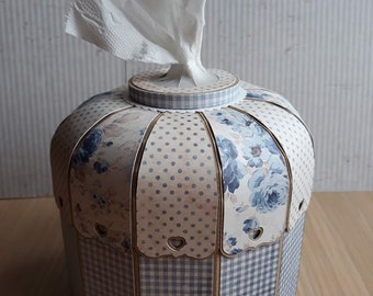 Tissue Box Round - Etsy