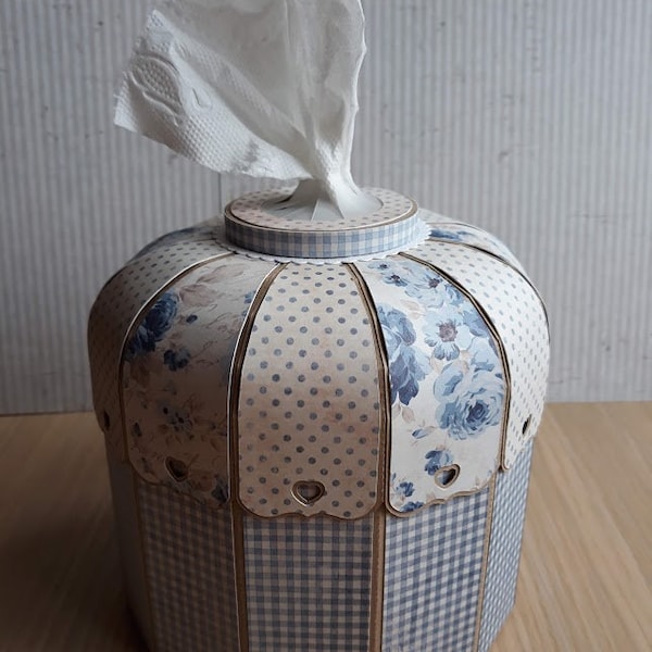 Tissue Box Round - Etsy