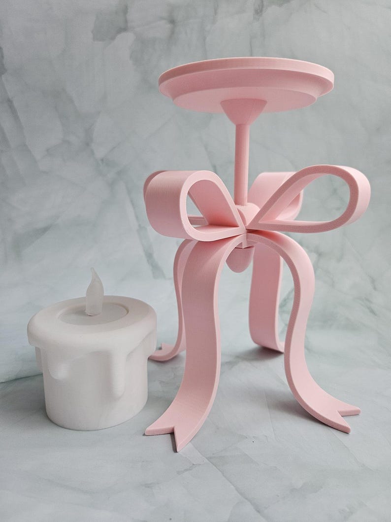 3D Bow Candle Holder ( 3D Print File !! ) READ DESCRIPTIONBOX !! - Etsy