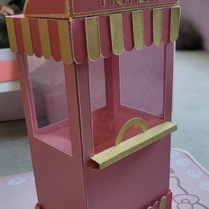 3D Tickets Booth ( Digital Cut File !! ) No PDF !! - Etsy