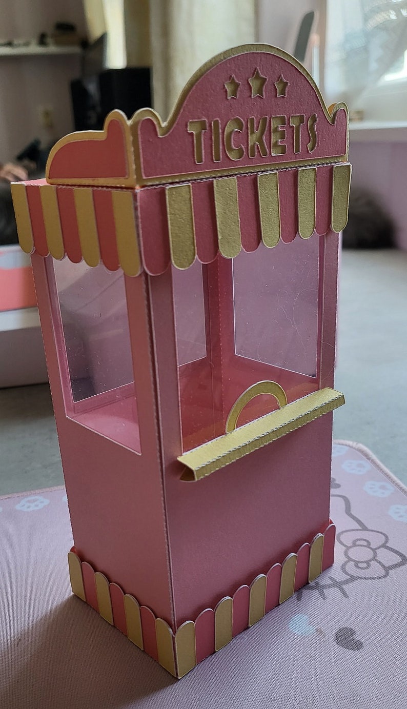 3D Tickets Booth Digital Cut File No PDF - Etsy
