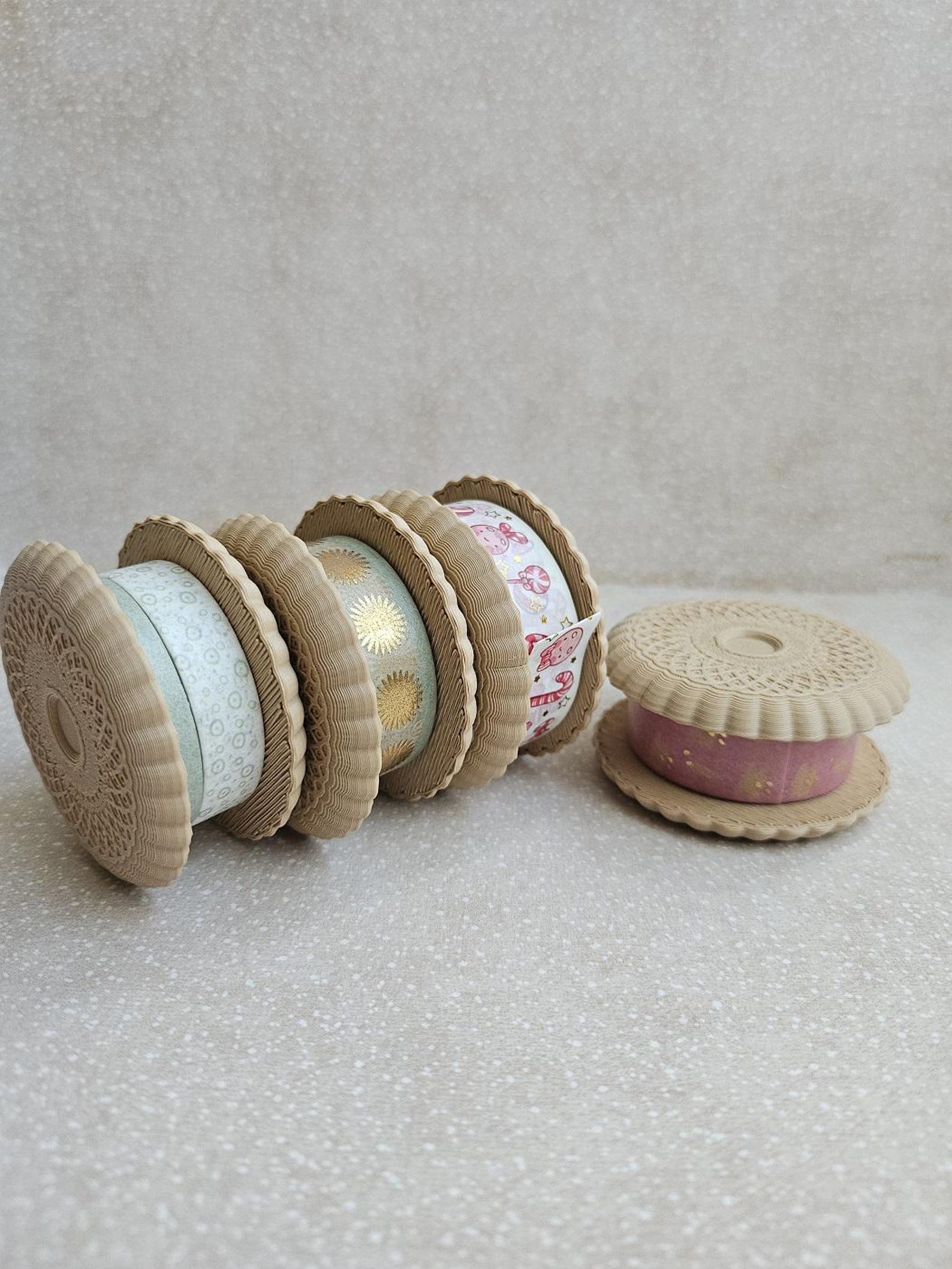 Washi Tape Cookie Spools ( 3D Print File !! ) READ DESCRIPTIONBOX !! - Etsy