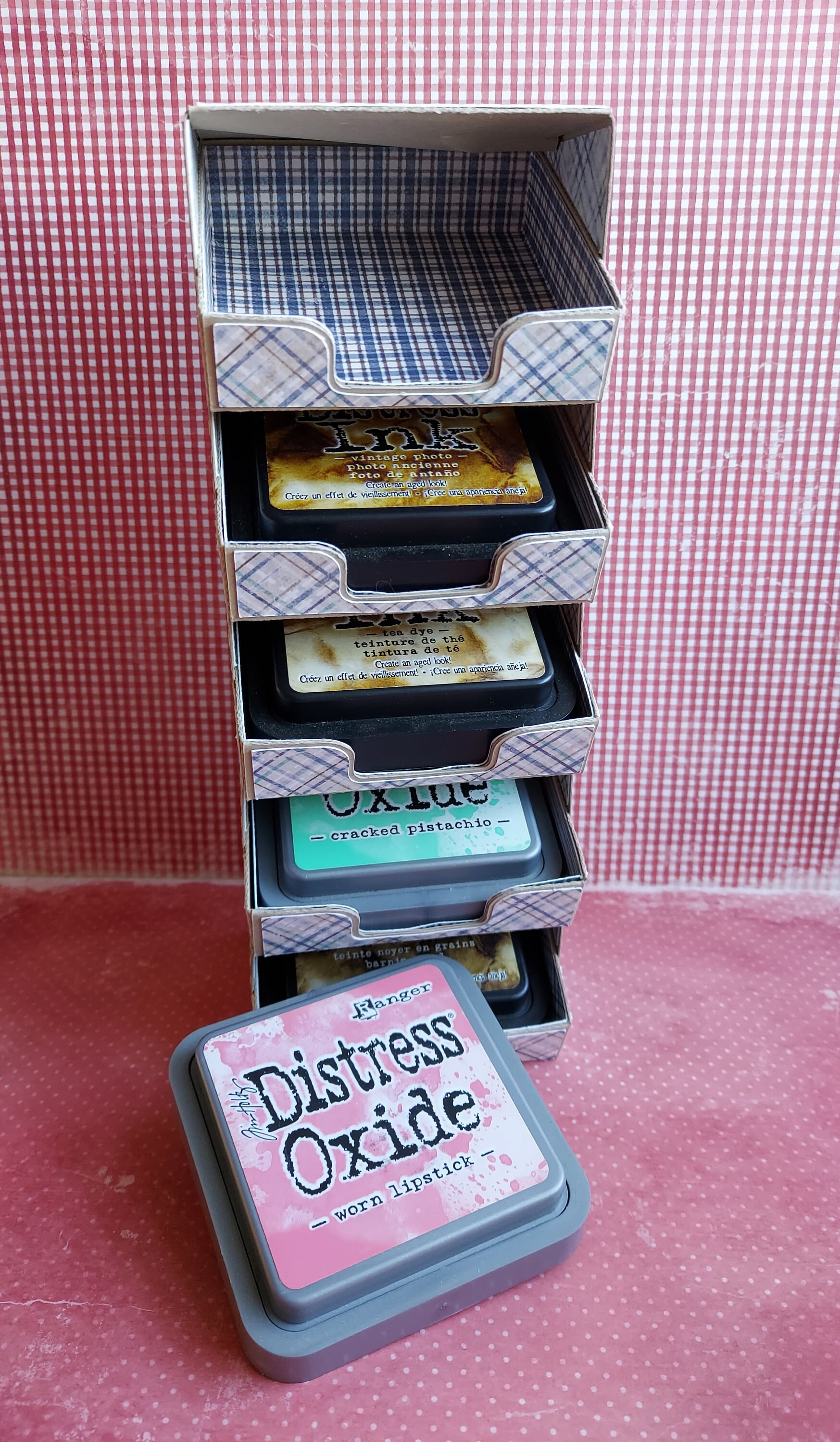 Distress oxide Ink Pad Storage System Digital Cut File - Etsy
